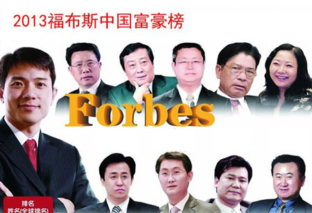 Whose the Richest of Them All? Forbes China Rich List Released